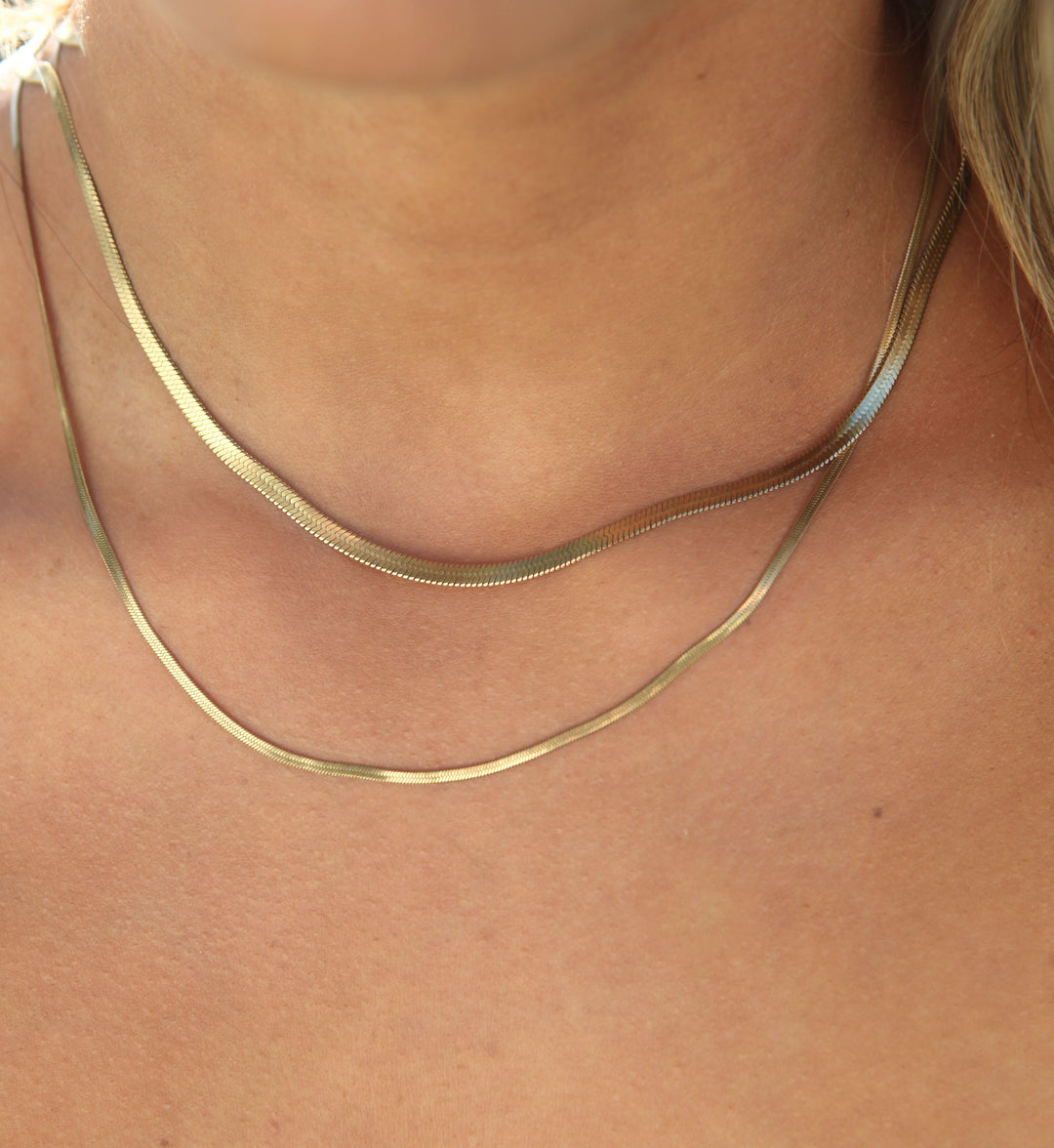 Alexis 3mm - 18k Gold Chain – Ocean Wave Jewelry